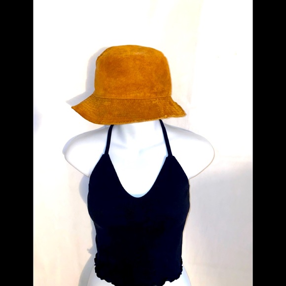 Eric Javits | Accessories | Eric Javits Vintage Suede Bucket Hat | Poshmark